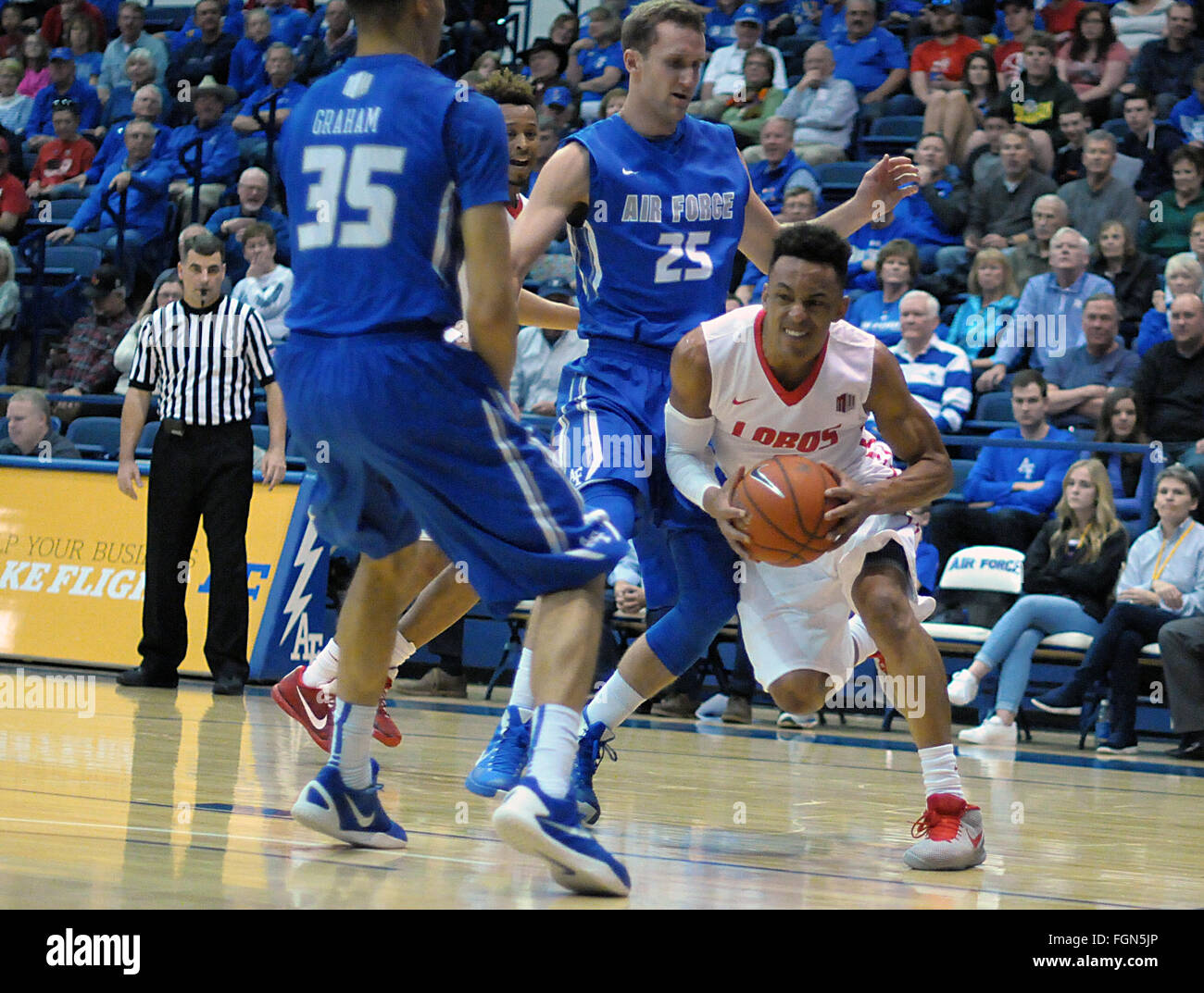 Colorado Springs, Colorado, USA. 20th Feb, 2016. New Mexico guard ...