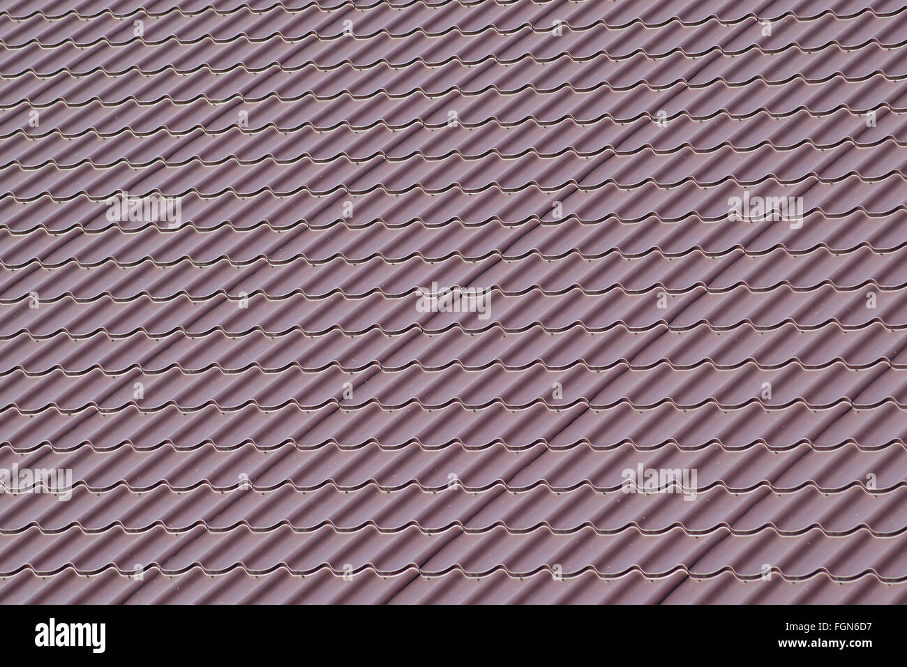 Roof metal sheets. Modern types of roofing materials Stock Photo - Alamy