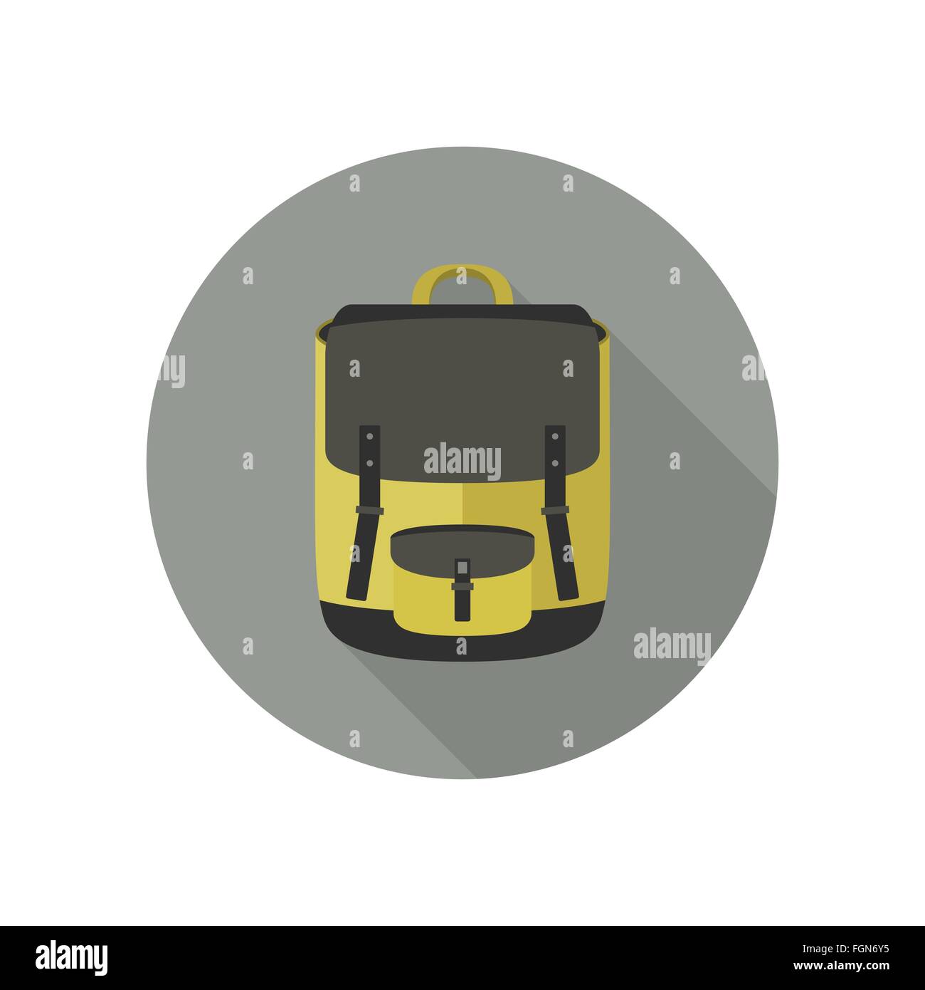 Icon of school bag Stock Vector Image & Art - Alamy