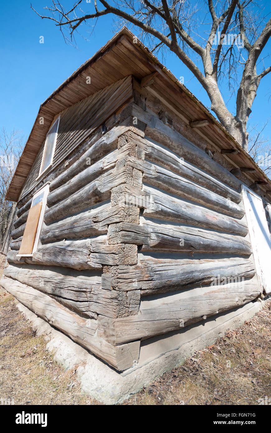 Log corner High Resolution Stock Photography and Images - Alamy