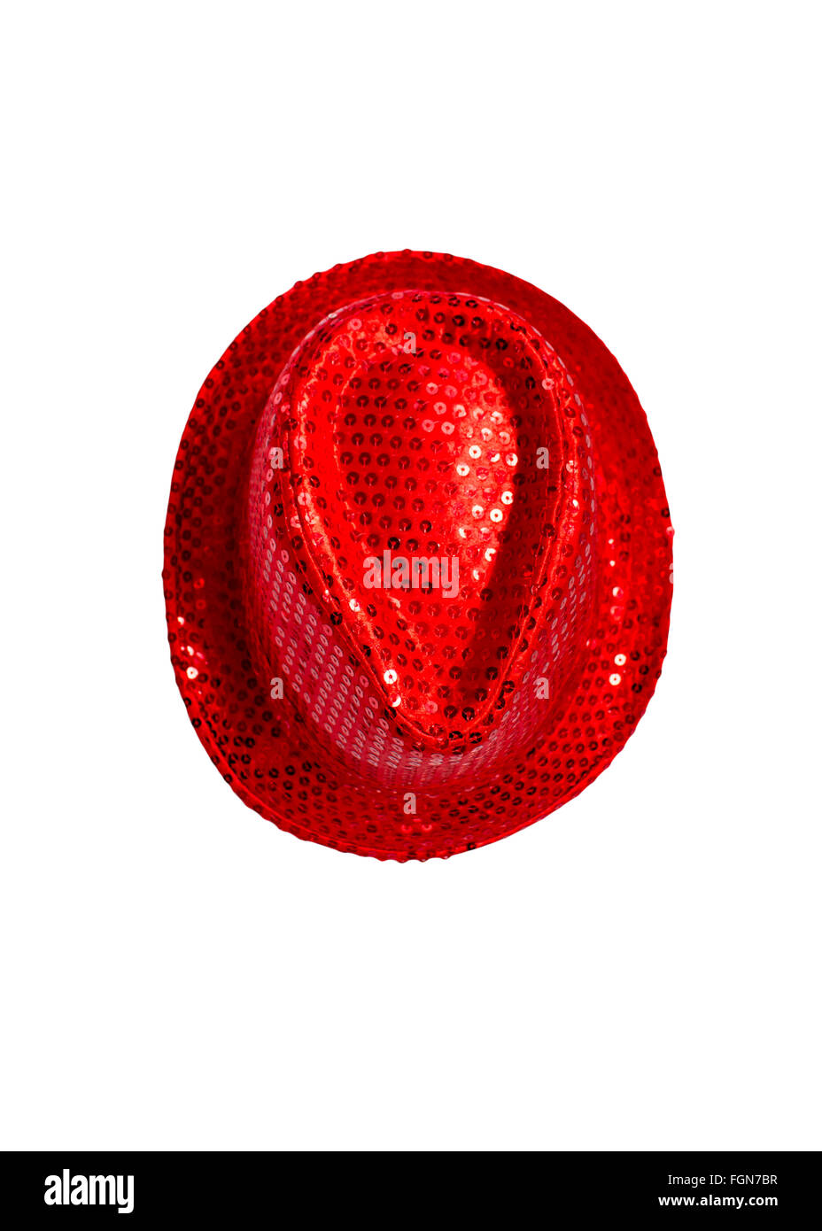 Red hats for party Stock Photo - Alamy