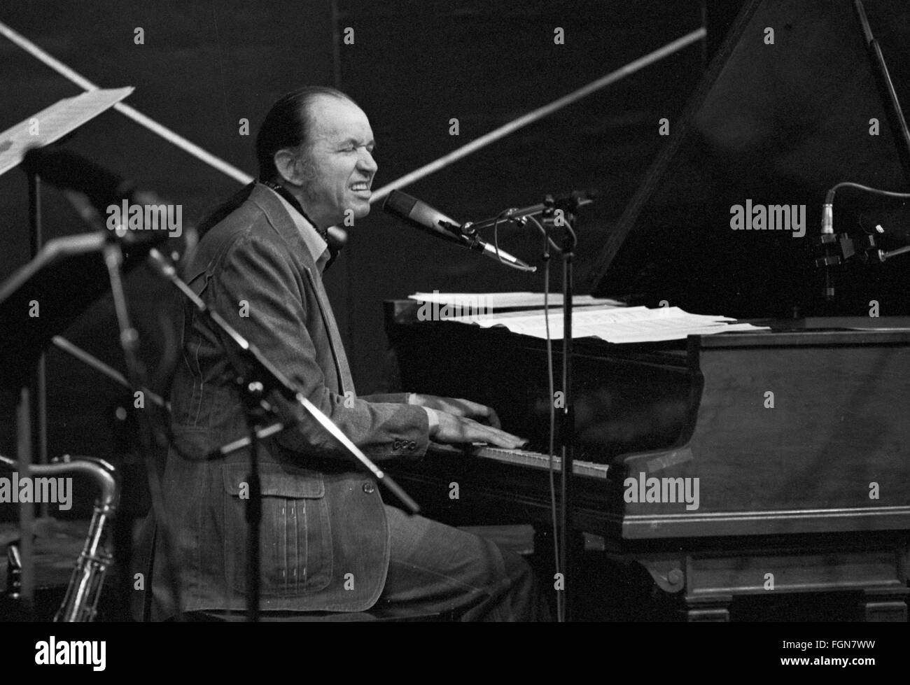 Bob Dorough during a session at the Vineyard Theater in New York City ...
