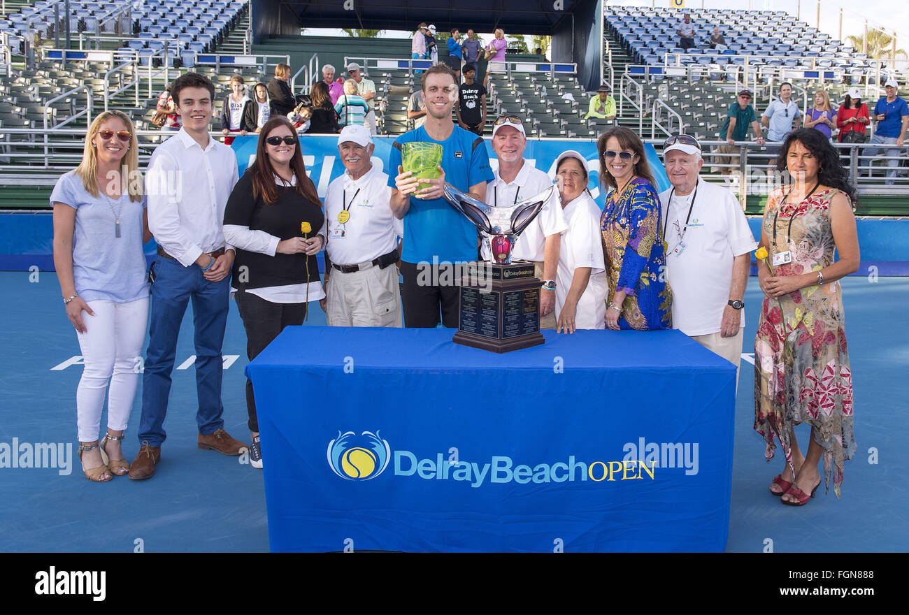 Delray Beach, Florida, USA. 21st Feb, 2016. FEBRUARY 21 - DELRAY BEACH ...
