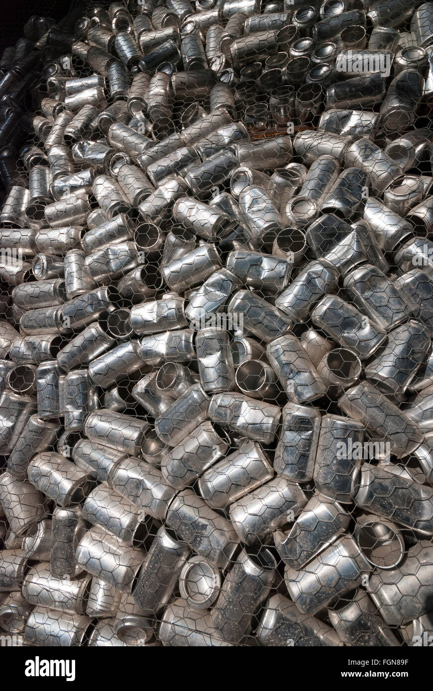 Recycling aluminum soda cans hi-res stock photography and images - Alamy