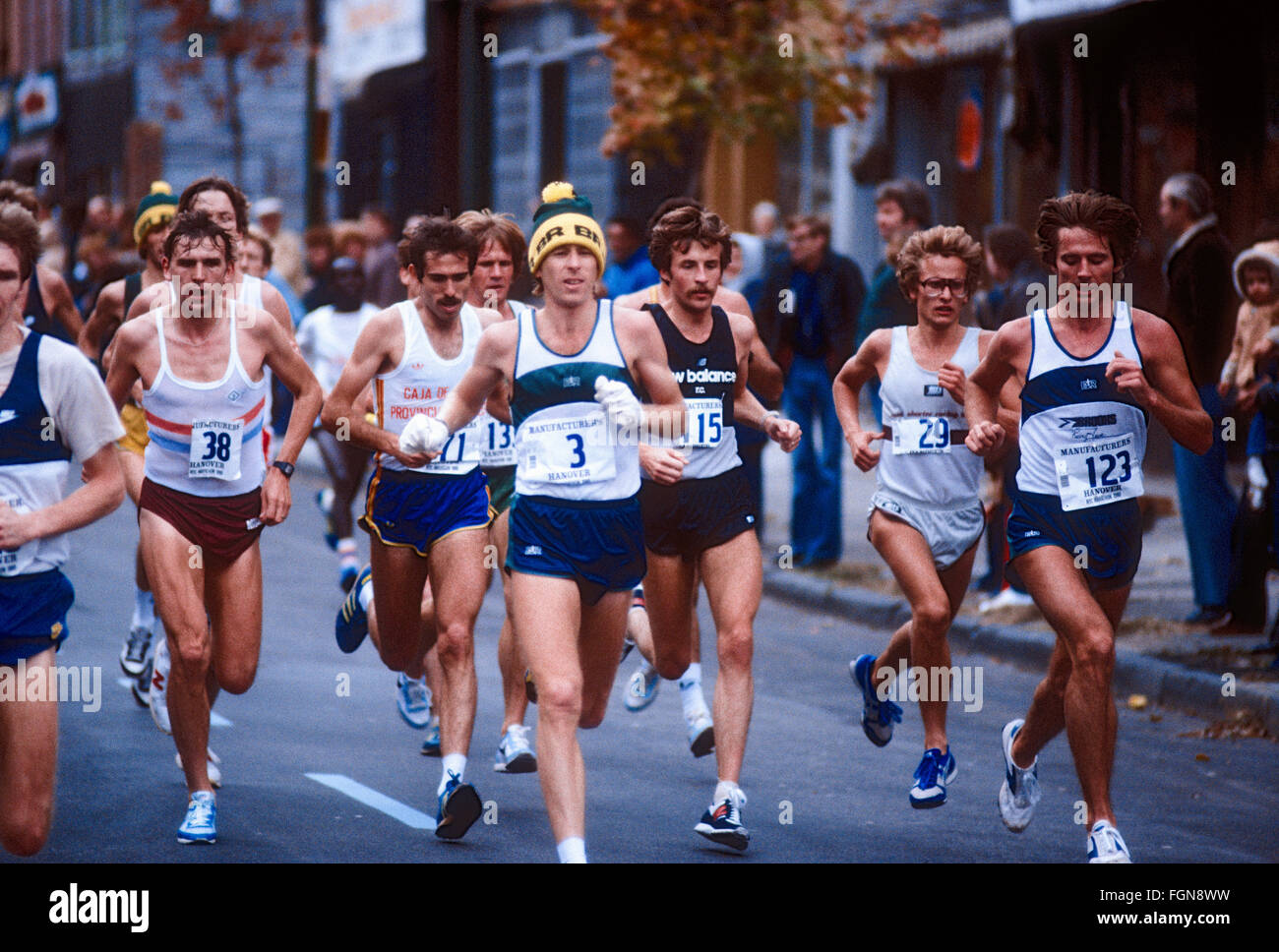 Bill Rodgers competing in the 1980 NYC Marathon Stock Photo - Alamy
