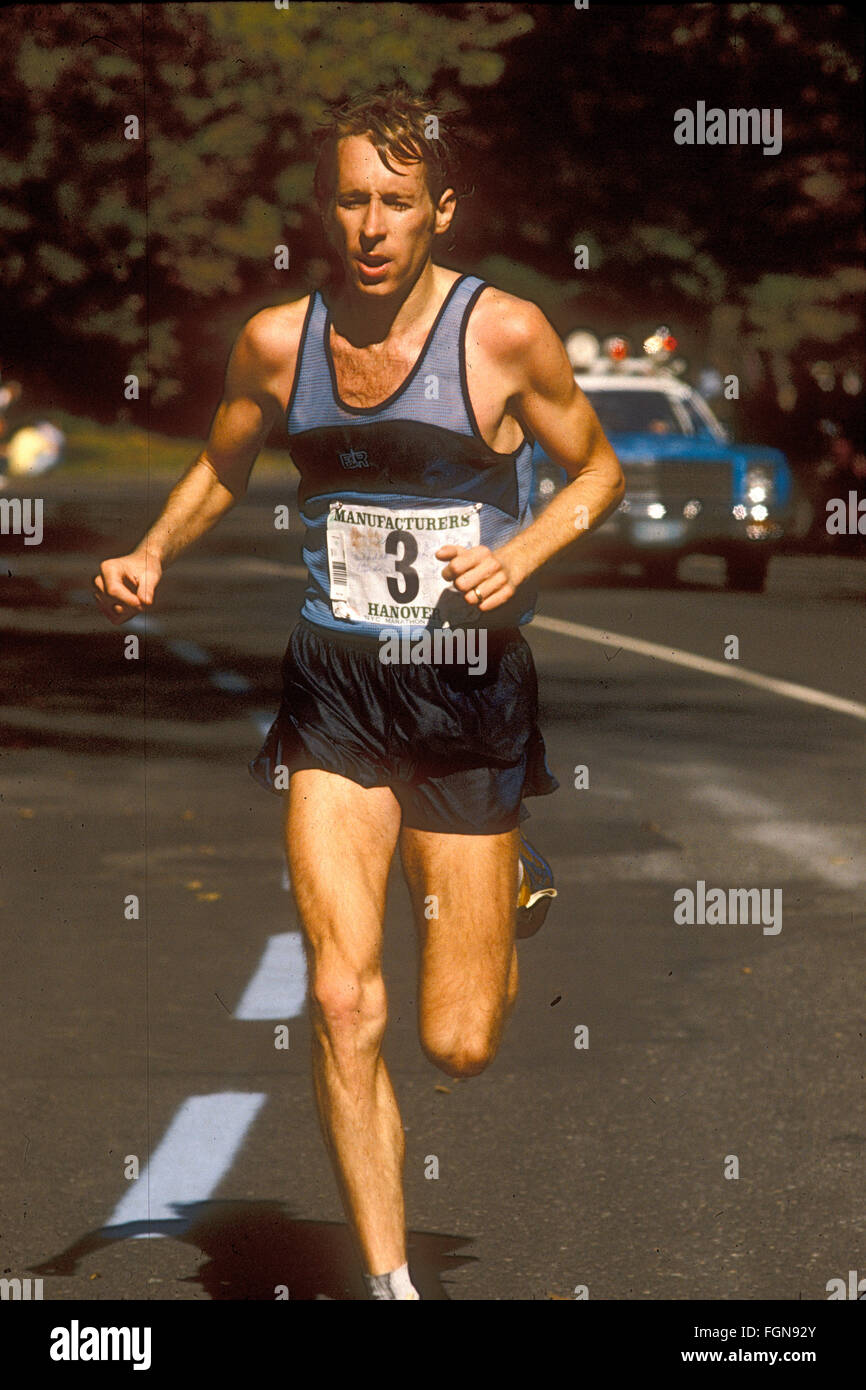 Bill Rodgers competing in the 1978 NYC Marathon Stock Photo - Alamy