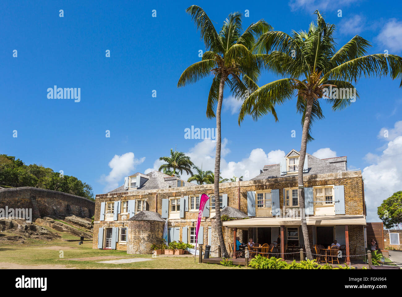 Nelson's dockyard antigua building hi-res stock photography and images ...