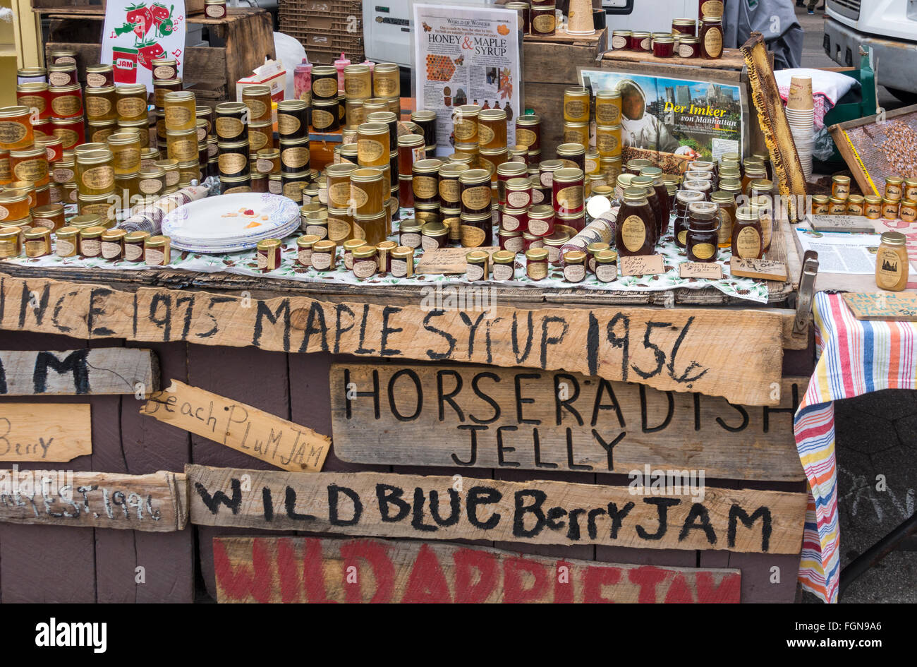 Farmers market union square hi-res stock photography and images - Alamy