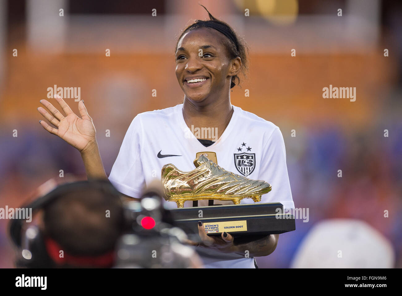 Golden boot trophy hi-res stock photography and images - Alamy