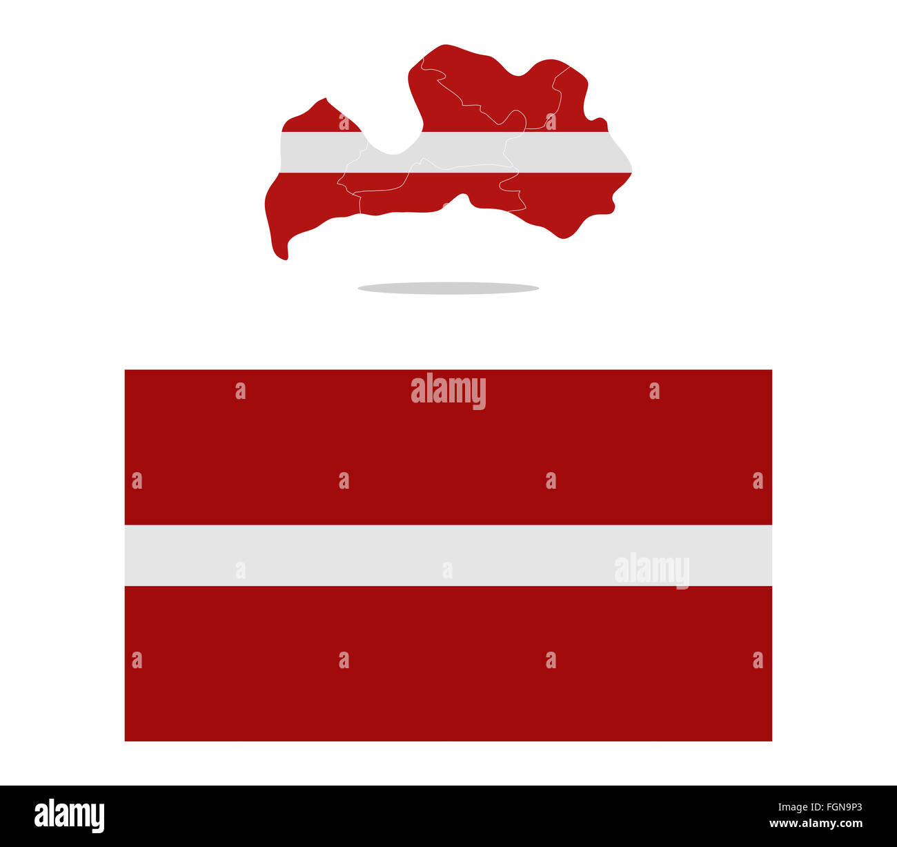 Map of riga Cut Out Stock Images & Pictures - Alamy