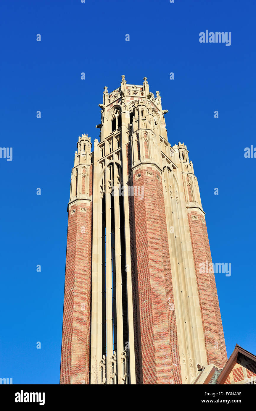 Saieh Hall on the picturesque campus at the University of Chicago, one ...