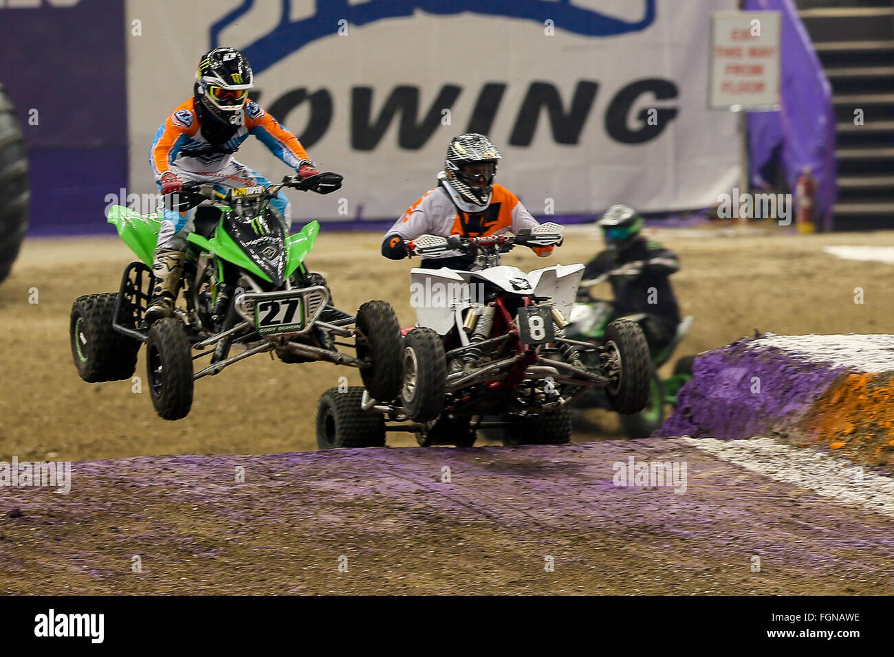 New Orleans, LA, USA. 20th Feb, 2016. ATV racing in action during ...