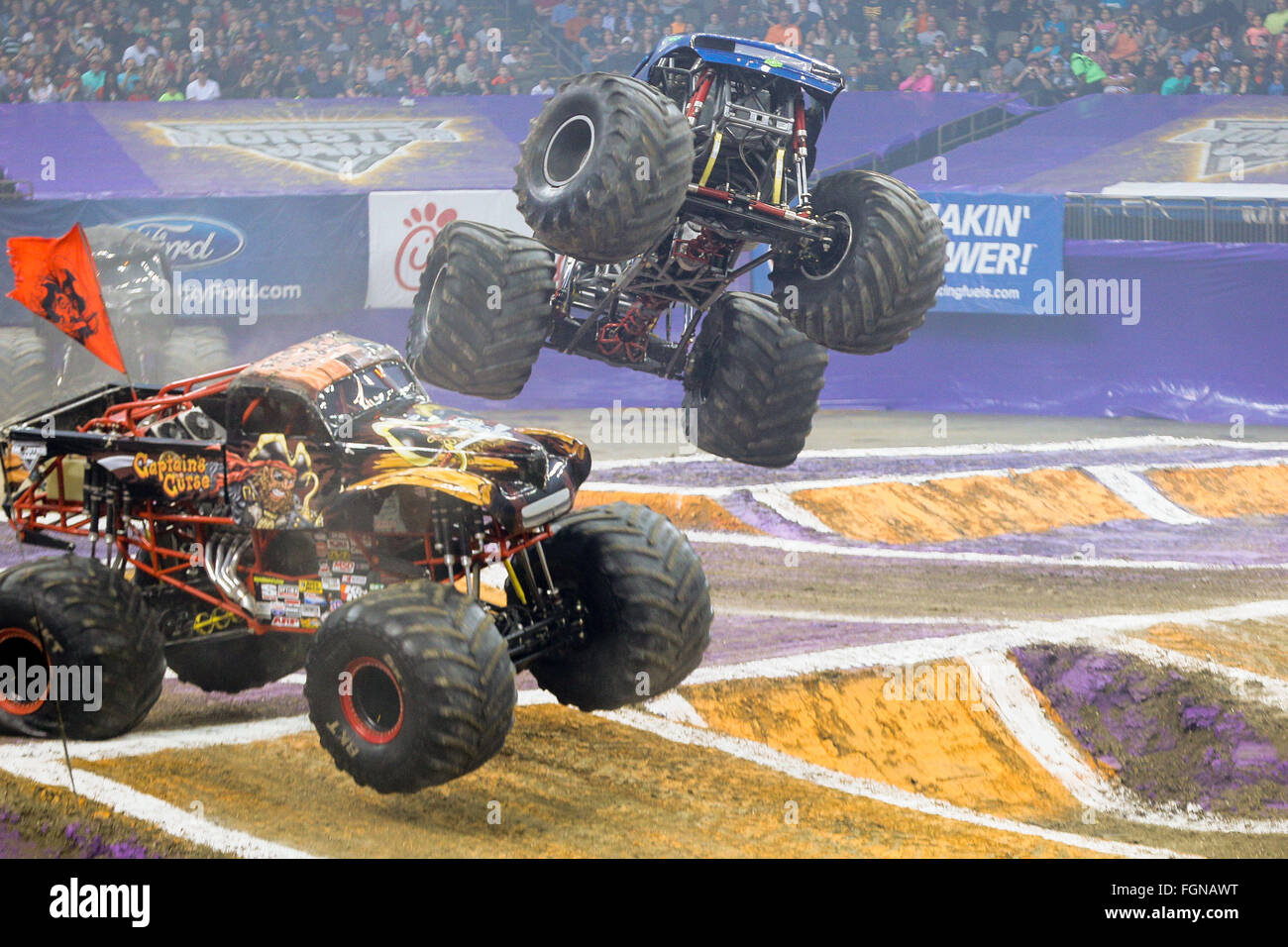 New Orleans, LA, USA. 20th Feb, 2016. Captains Curse and Rage monster ...