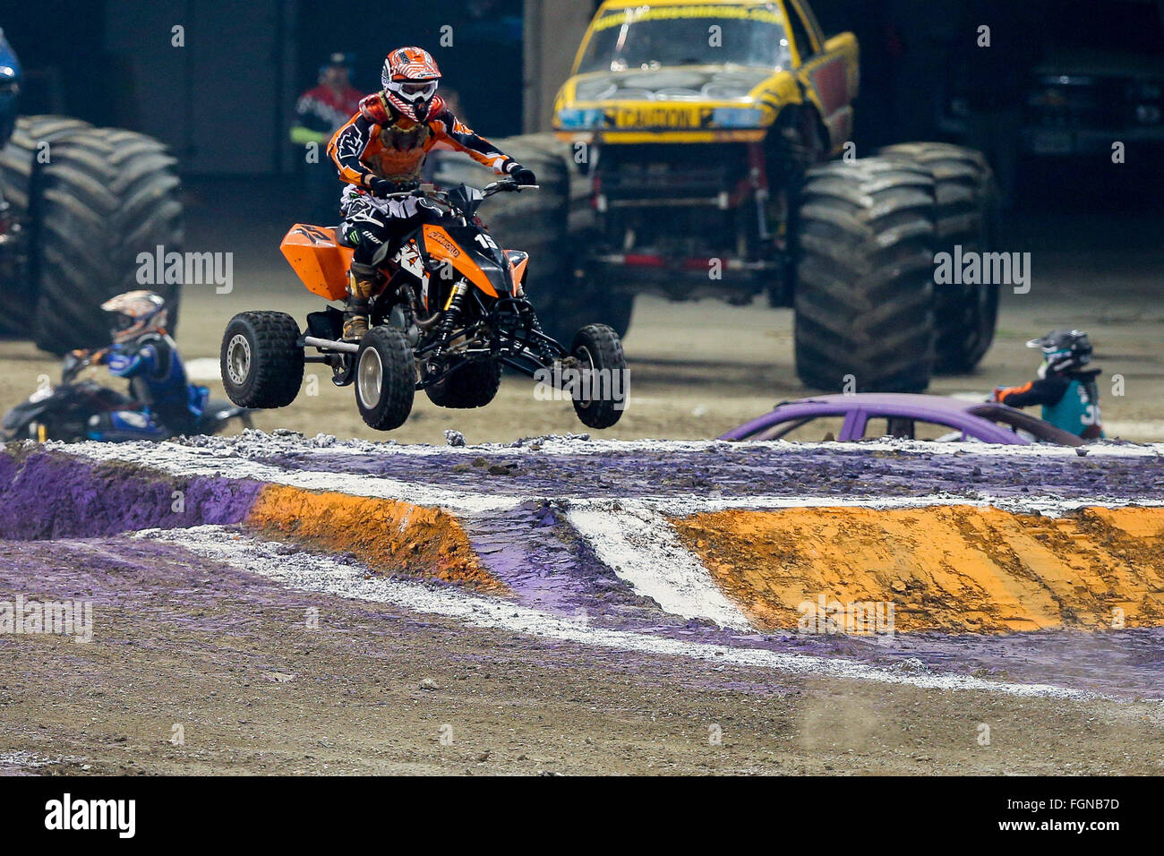 New Orleans, LA, USA. 20th Feb, 2016. ATV racing in action during ...