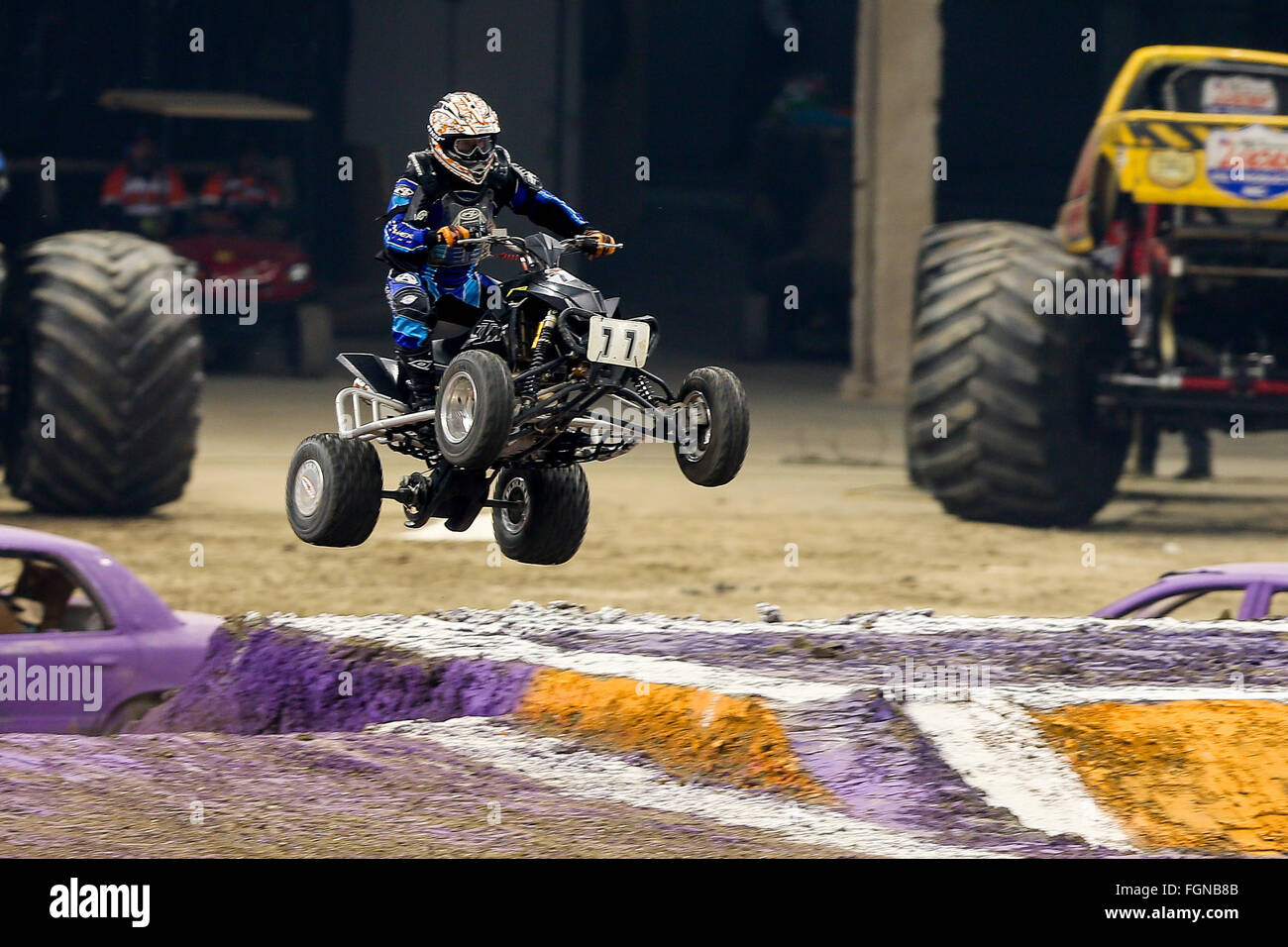 New Orleans, LA, USA. 20th Feb, 2016. ATV racing in action during ...