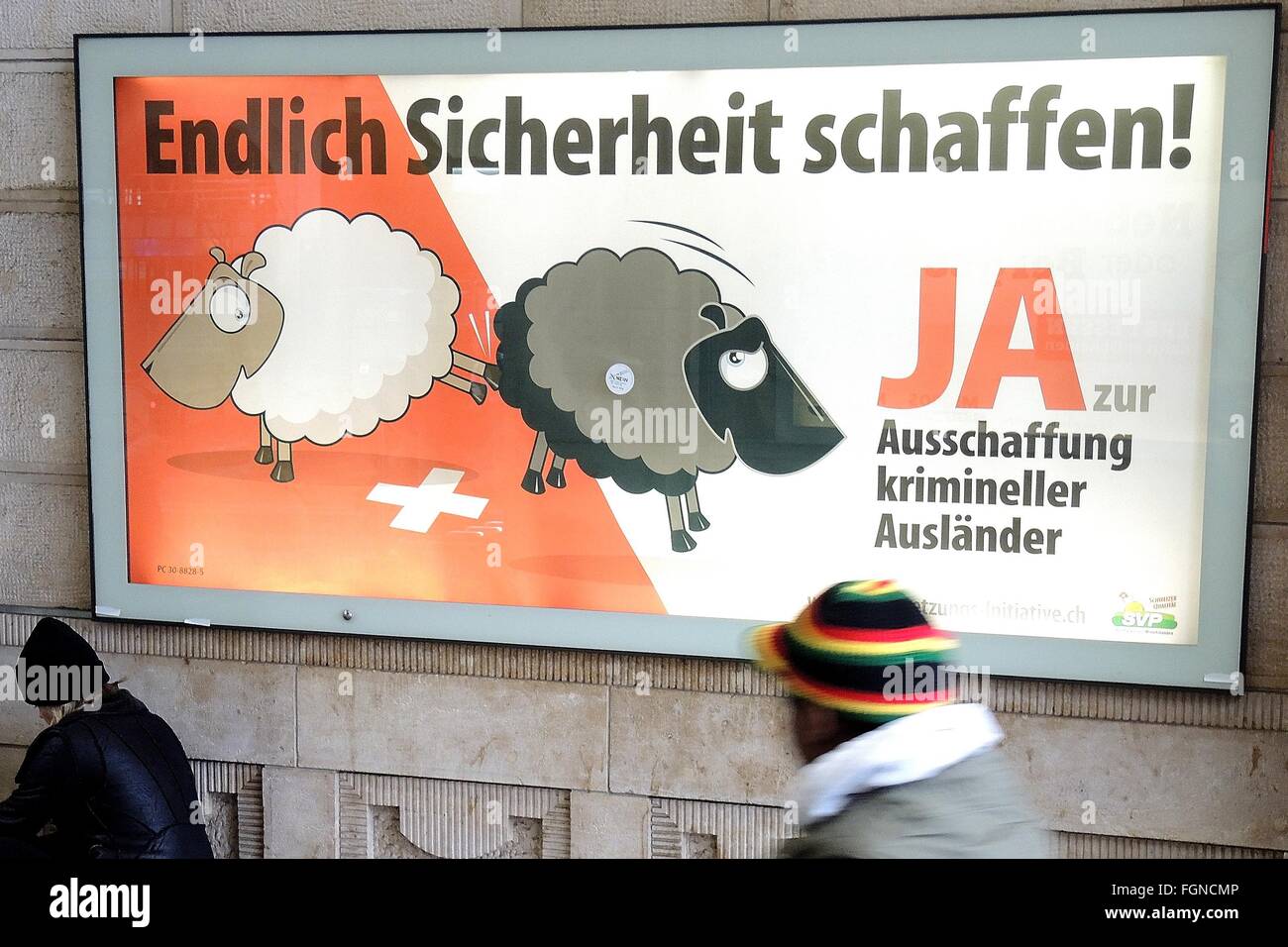 Swiss people’s party poster hi-res stock photography and images - Alamy