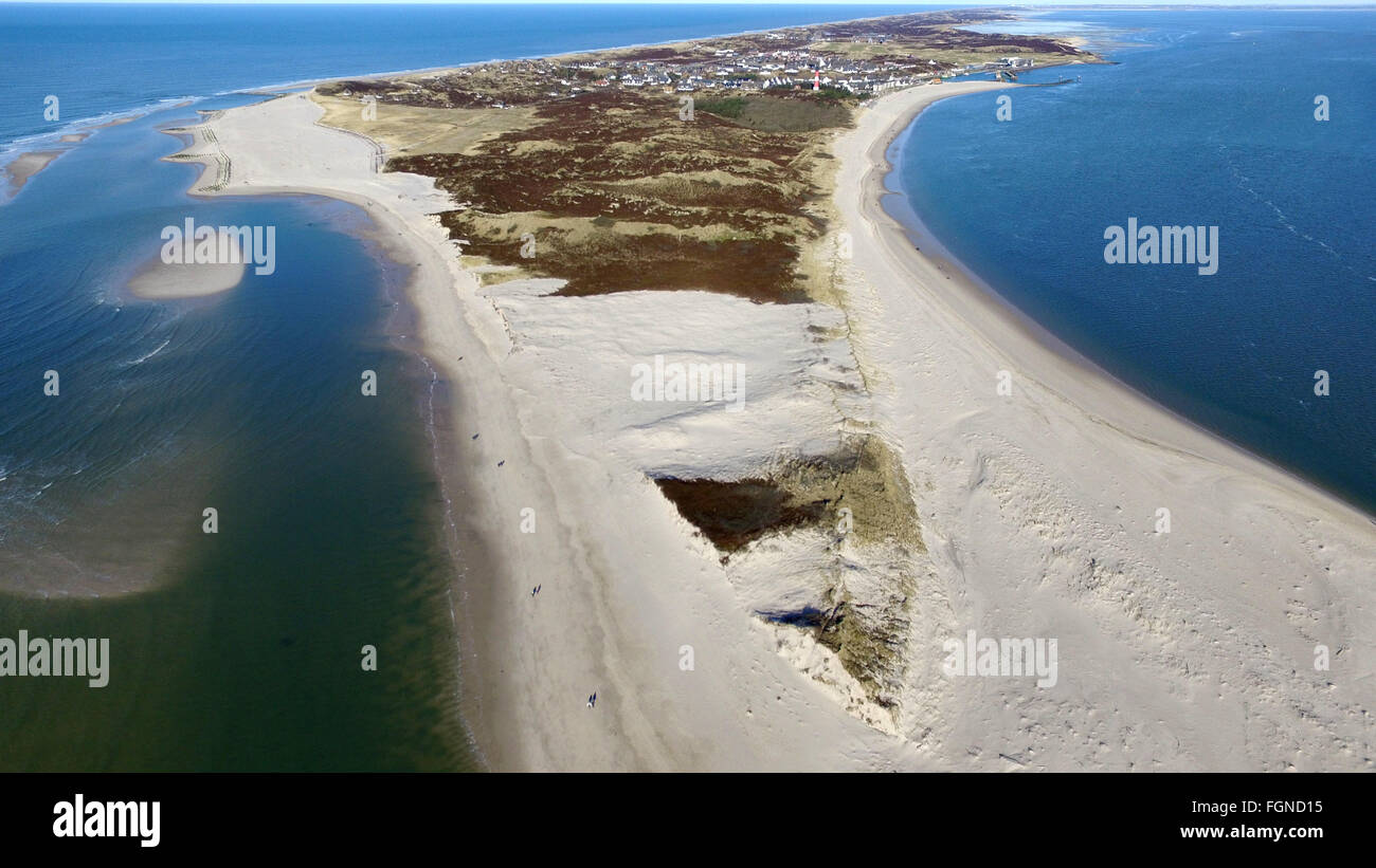Aerial photo of hoernum on sylt hi-res stock photography and images - Alamy