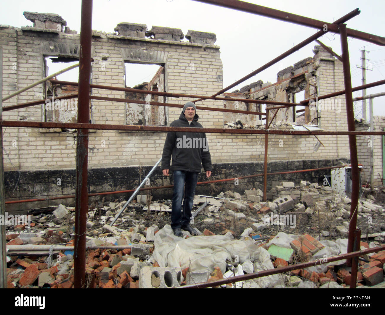 Ukraine russia conflict ruins hi-res stock photography and images - Alamy