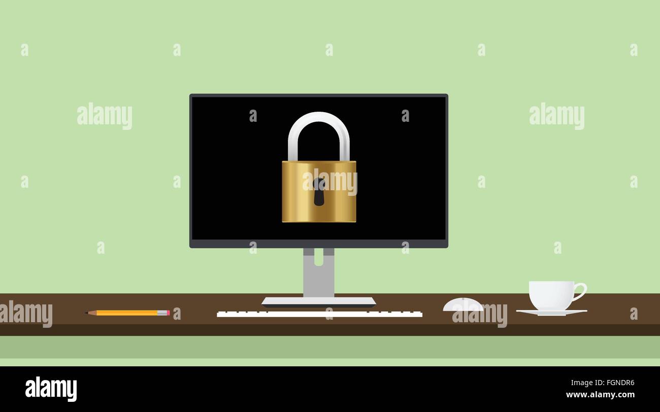 Padllock Stock Vector Images - Alamy