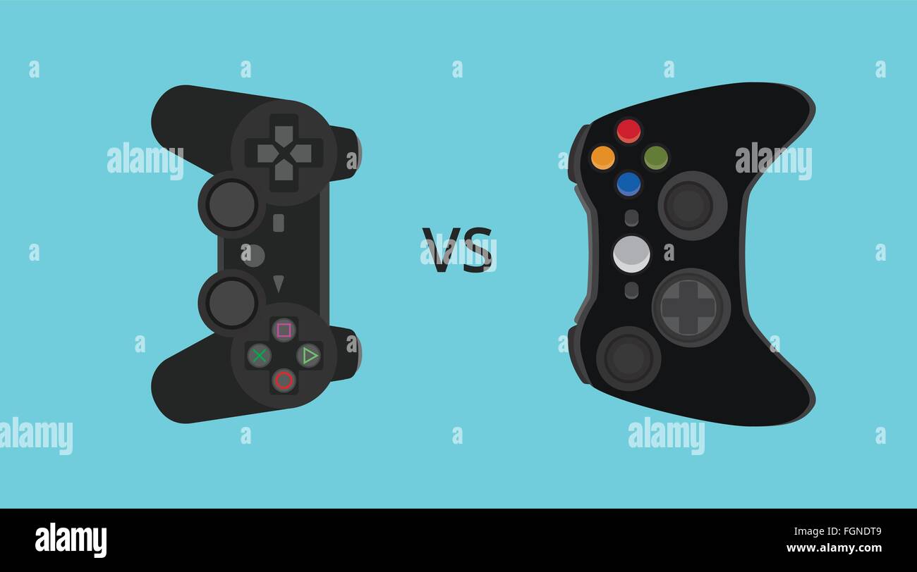 Console compare Stock Vector Images - Alamy