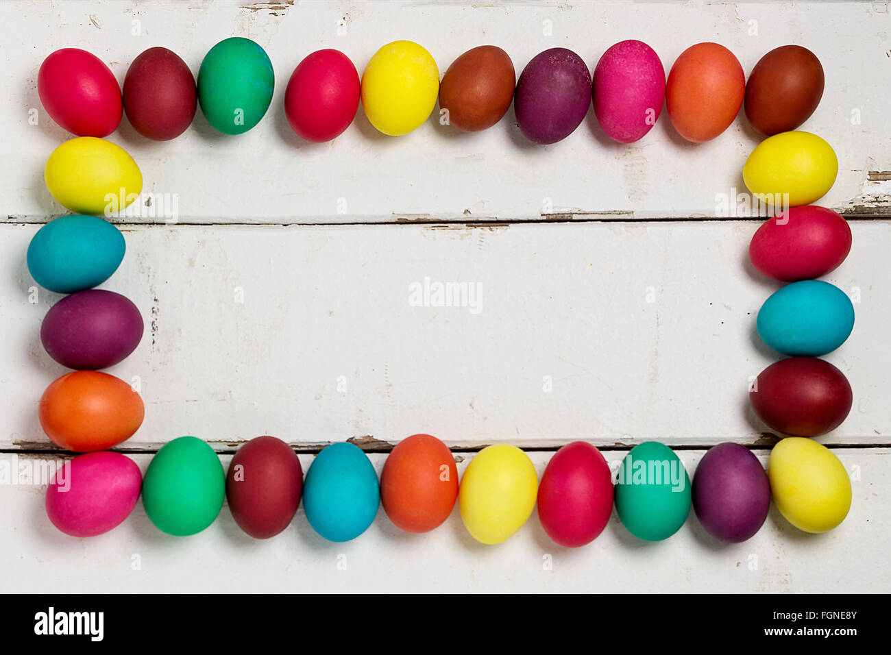 Multi-colored Easter eggs. Selective focus Stock Photo - Alamy