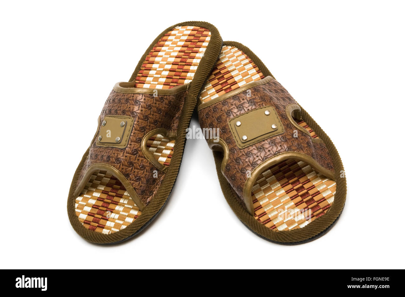 Slippers brown hi-res stock photography and images - Alamy