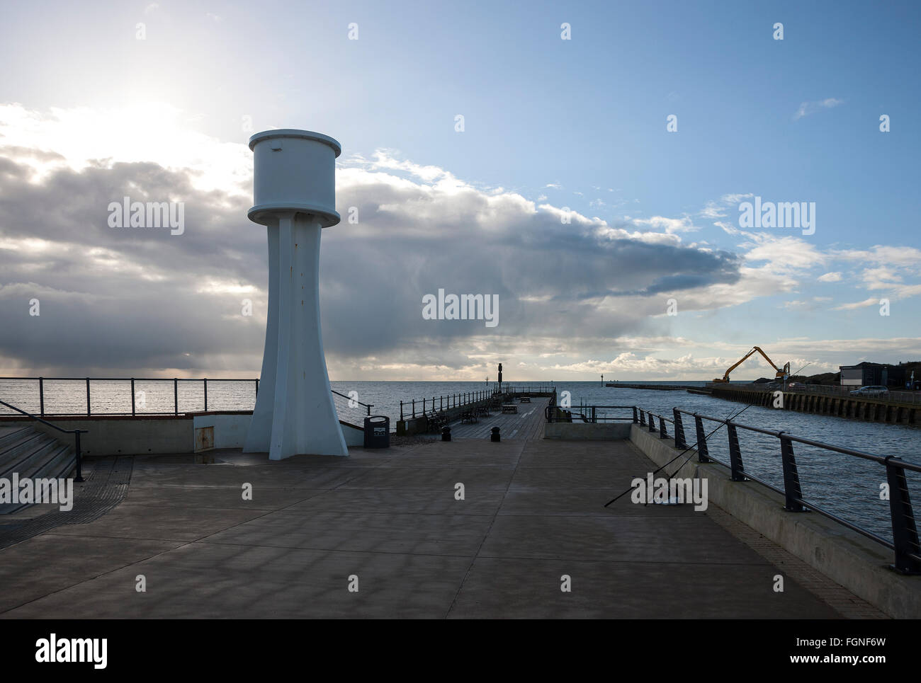 Lighthouse at Littlehampton West Sussex UK Stock Photo - Alamy