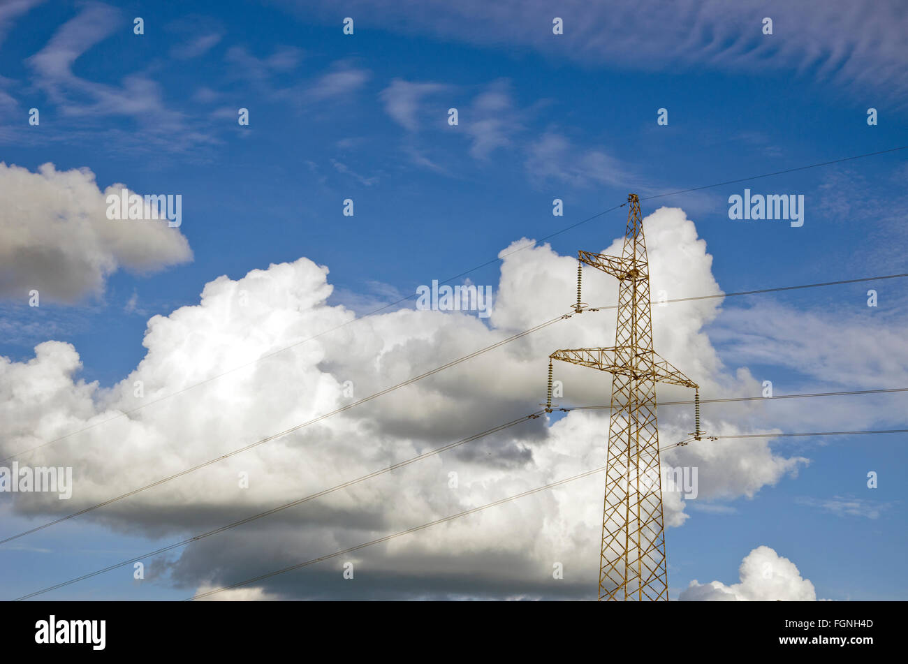 Pylon construction hi-res stock photography and images - Alamy