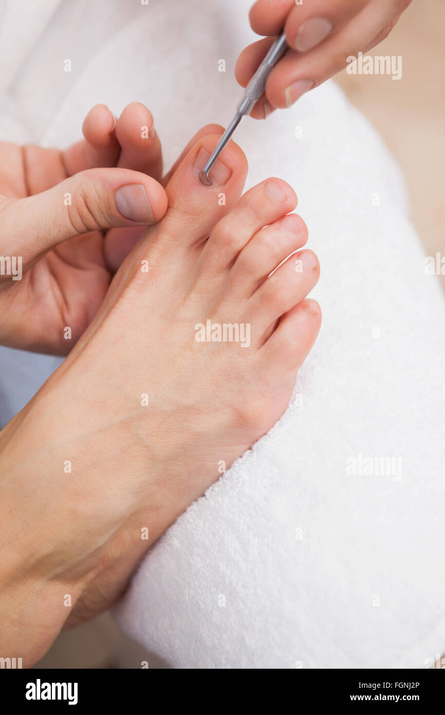Toe cleaning hi-res stock photography and images - Alamy