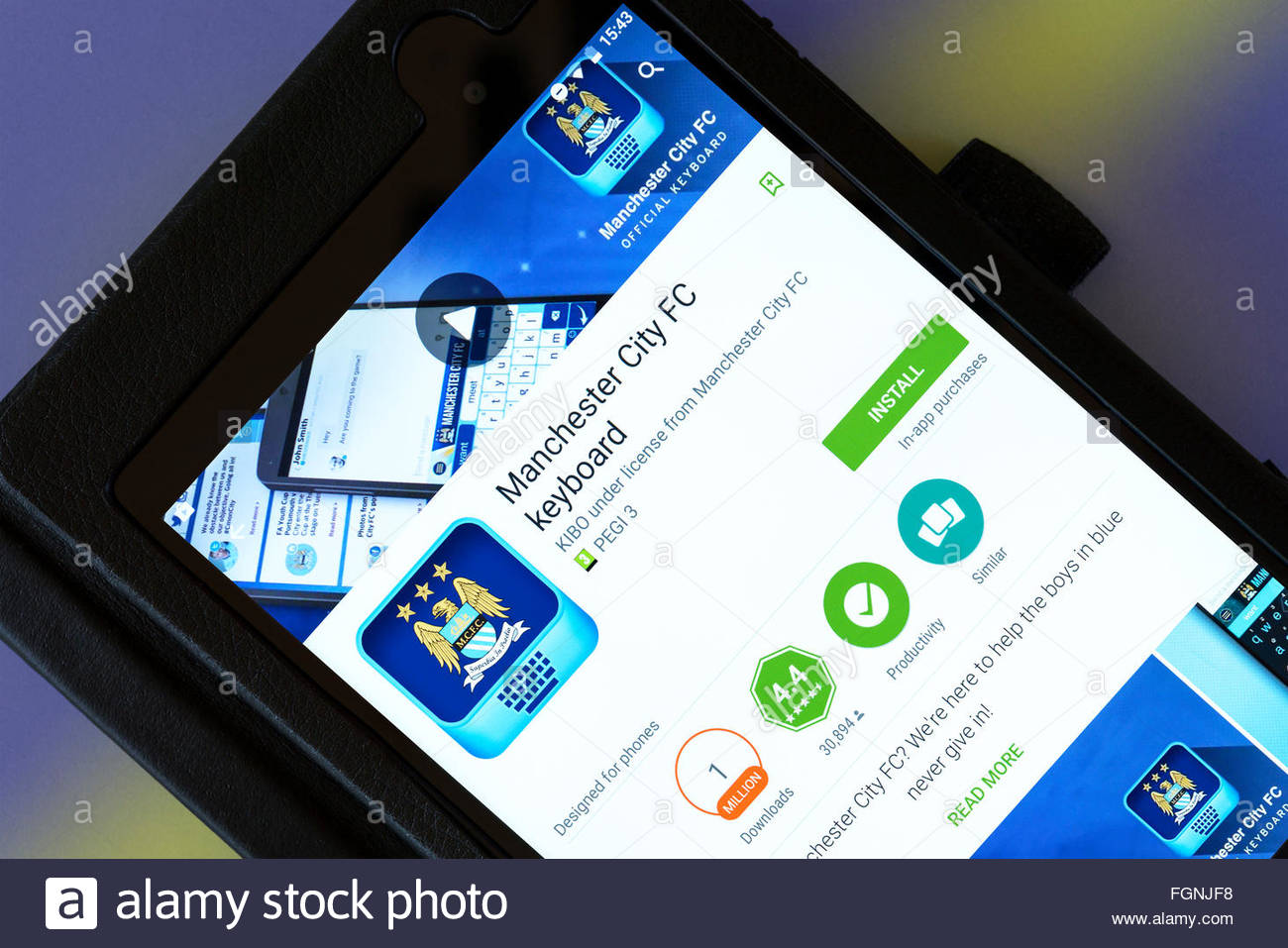 Manchester City Fan Stock Photos & Manchester City Fan Stock Images - Alamy