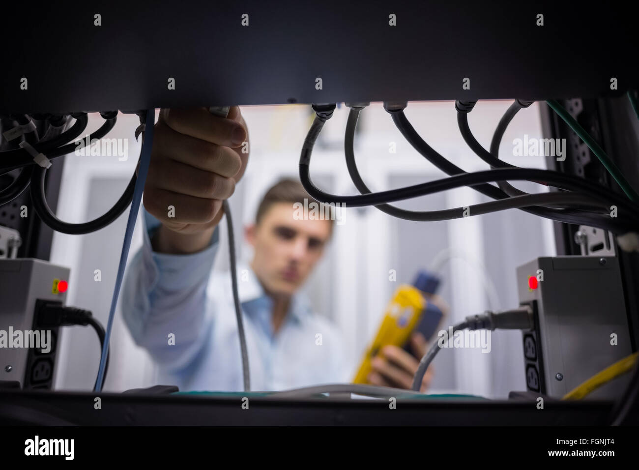 Cable tester hi-res stock photography and images - Alamy