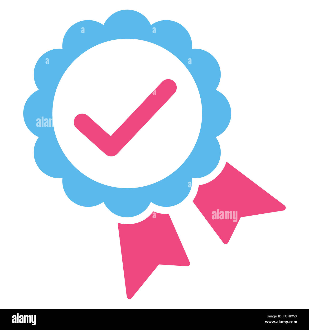 Approved icon from Competition amp; Success Bicolor Icon Set Stock ...