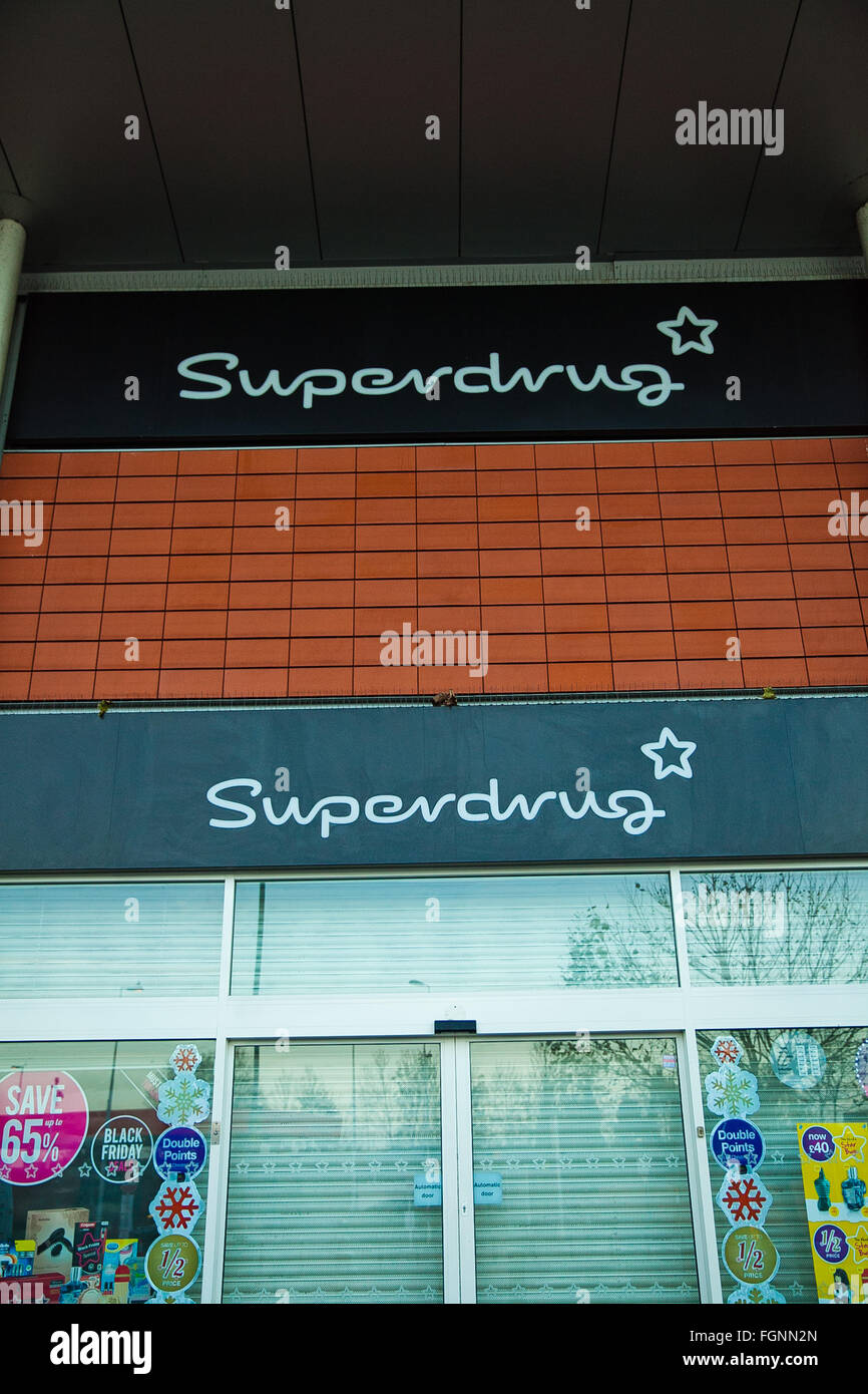 Superdrug logo hi-res stock photography and images - Alamy