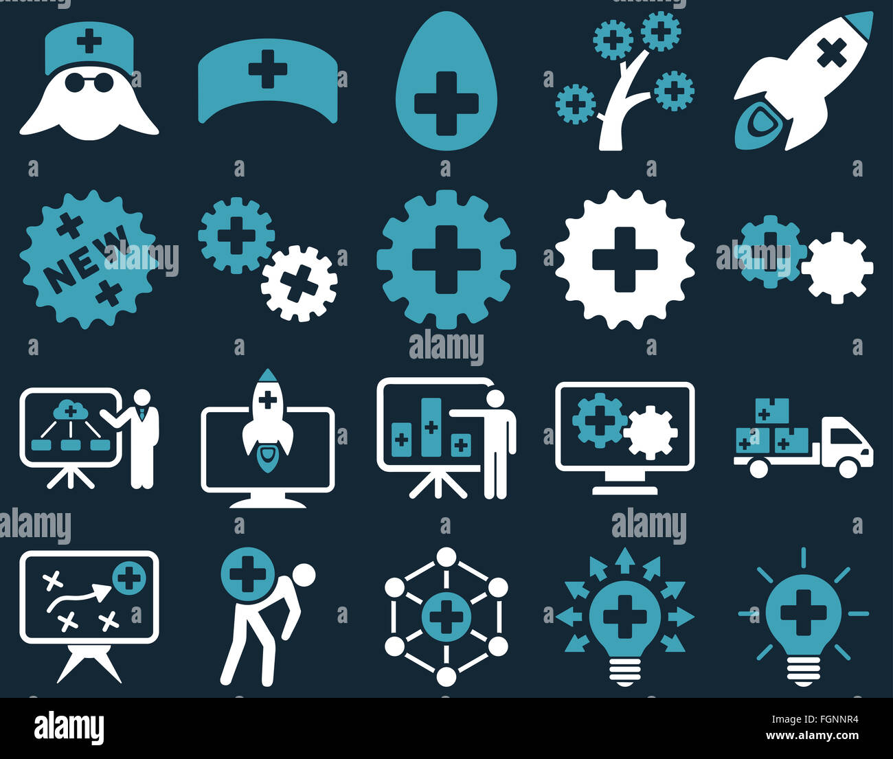 Sticker medical report icon hi-res stock photography and images - Alamy