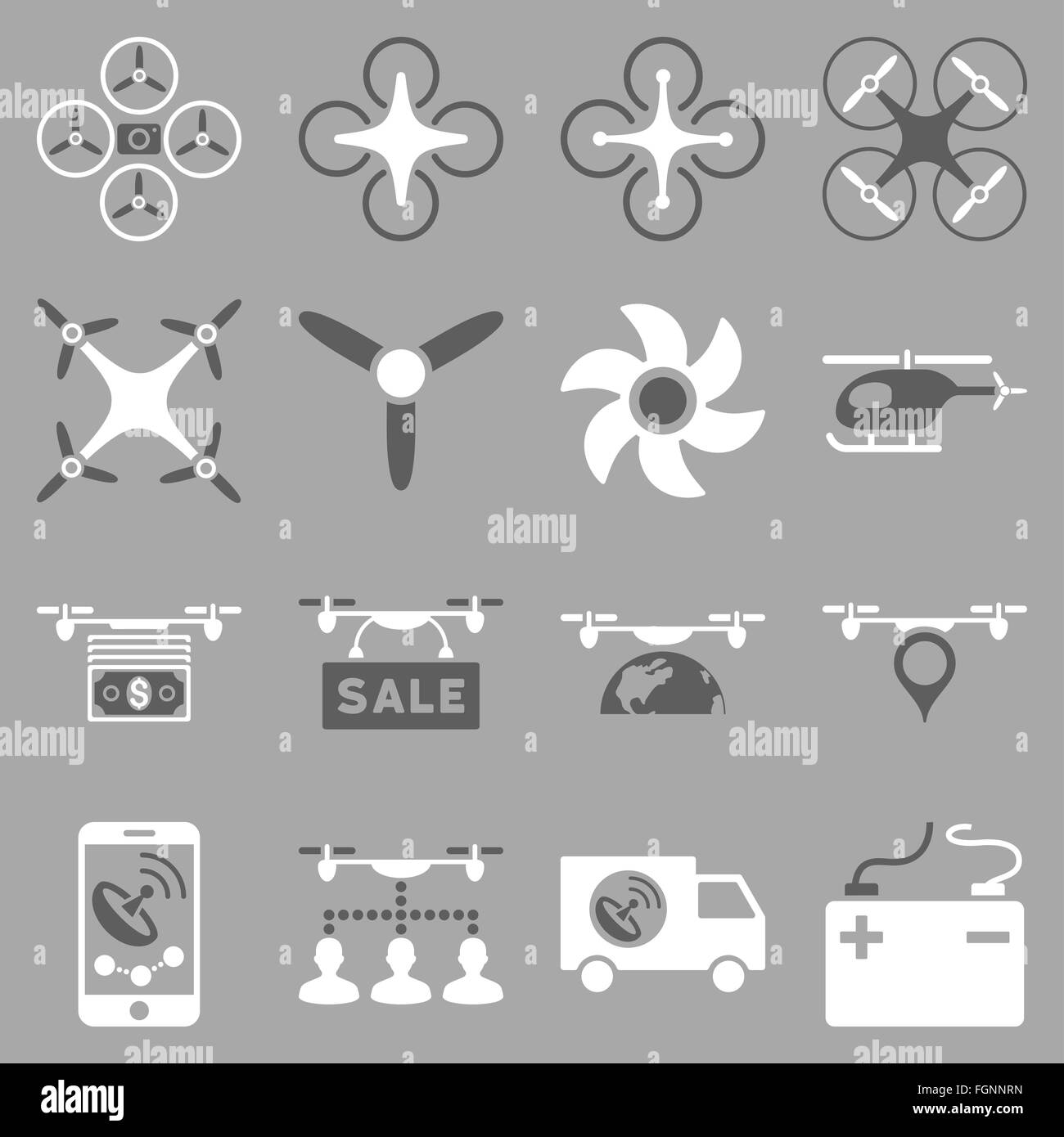 Drone silver car hi-res stock photography and images - Alamy