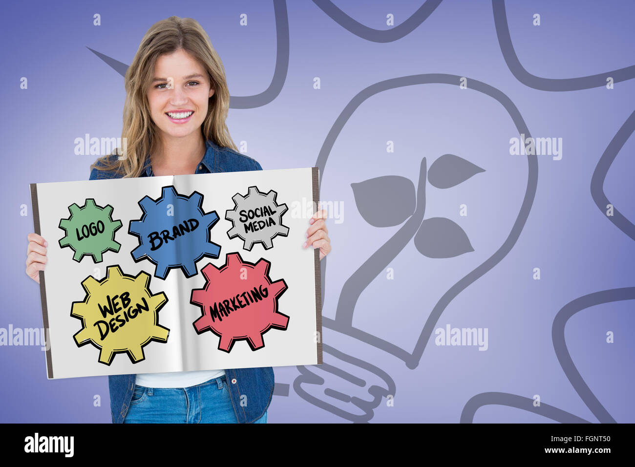 Cog marketing logo hi-res stock photography and images - Alamy