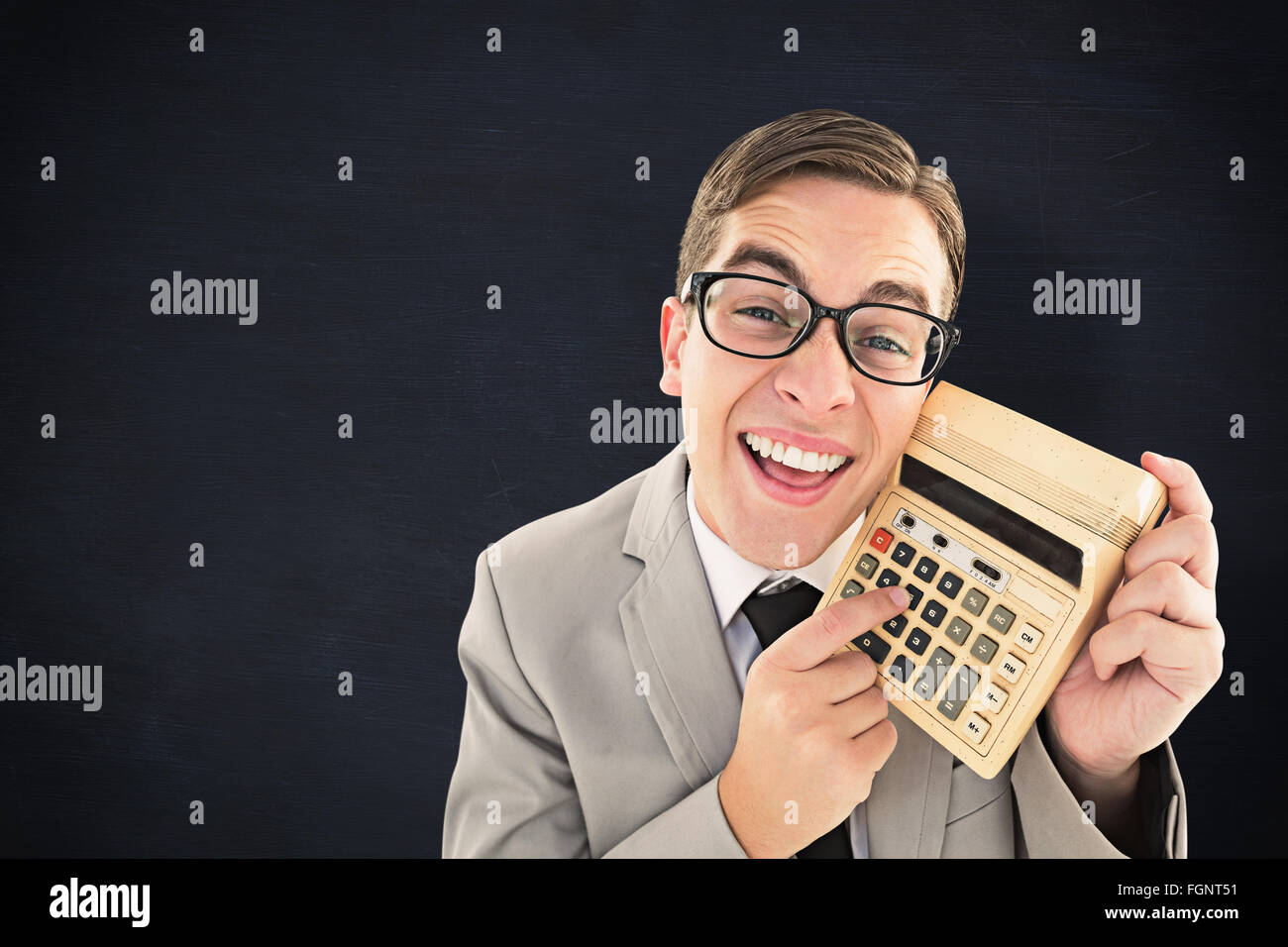 Young businessman calculator showing hi-res stock photography and ...
