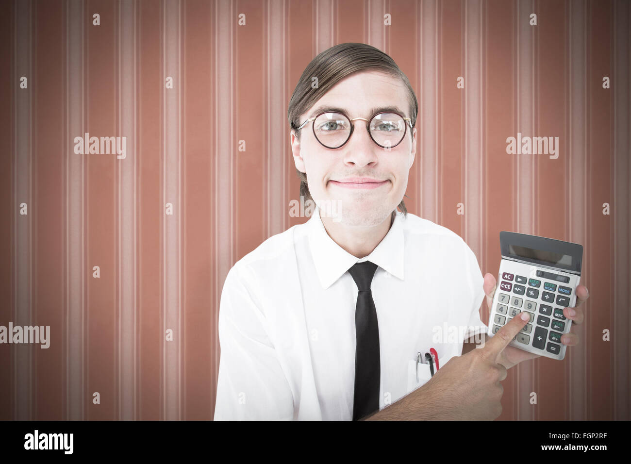 3d render businessman calculator hi-res stock photography and images ...