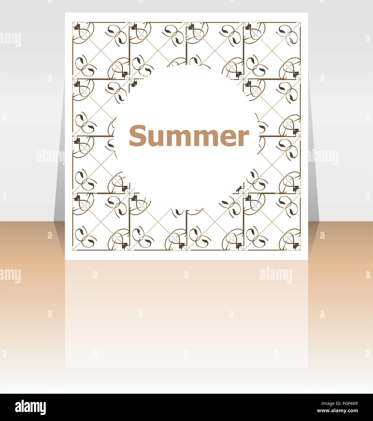 Hello summer poster. summer background. Effects poster, frame. Happy ...
