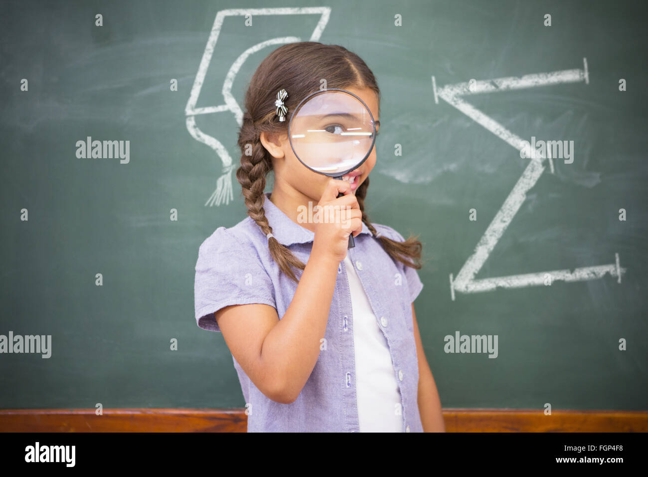 Composite image of sum symbol Stock Photo - Alamy