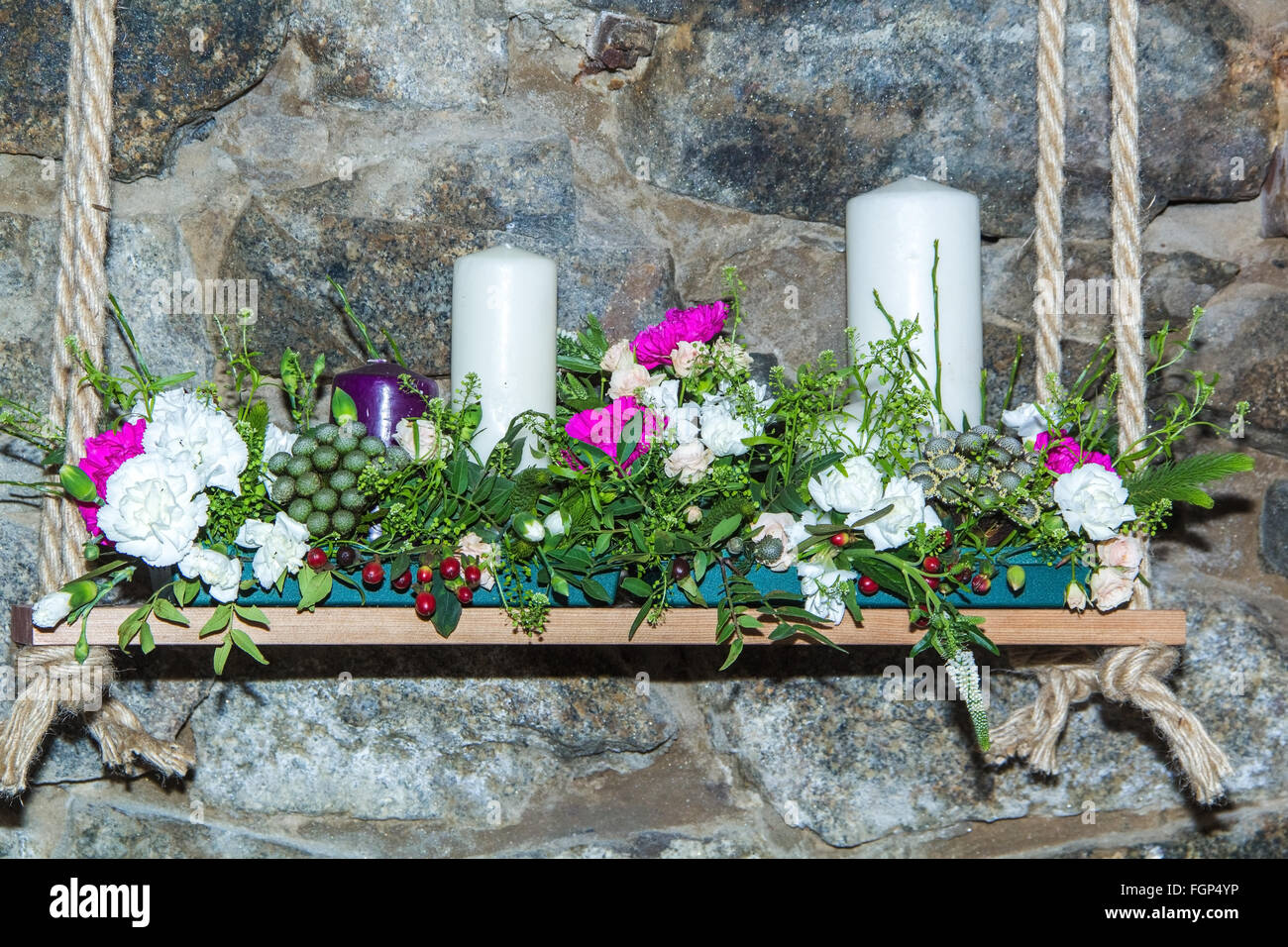 composition of flowers Stock Photo - Alamy