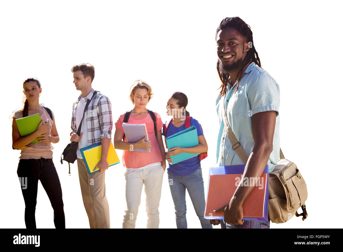 Friendship campus Cut Out Stock Images & Pictures - Alamy