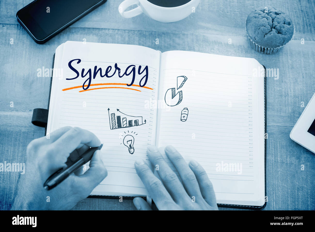 Synergy chart hi-res stock photography and images - Alamy