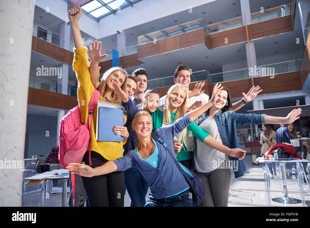 students group study Stock Photo - Alamy