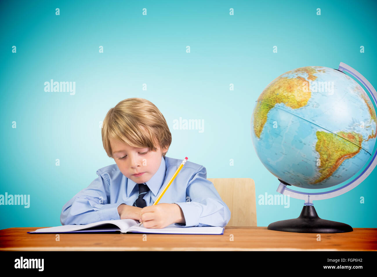 Schoolchild homework uniform hi-res stock photography and images - Alamy