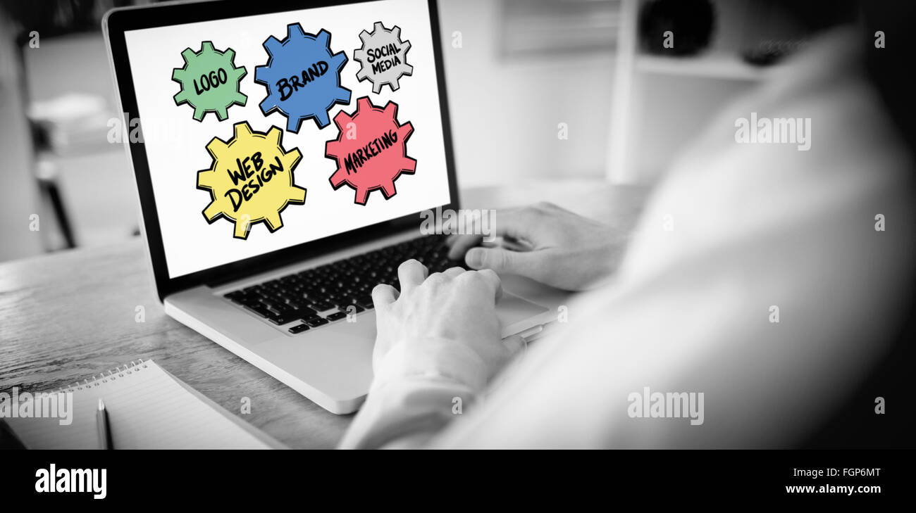 Cog business logo hi-res stock photography and images - Alamy