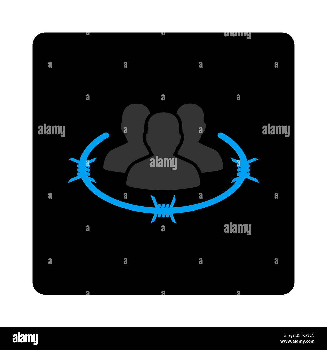 Strict management icon hi-res stock photography and images - Alamy