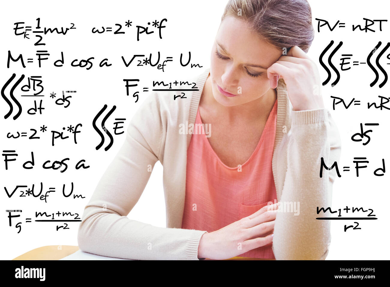 Student studying physics hi-res stock photography and images - Alamy