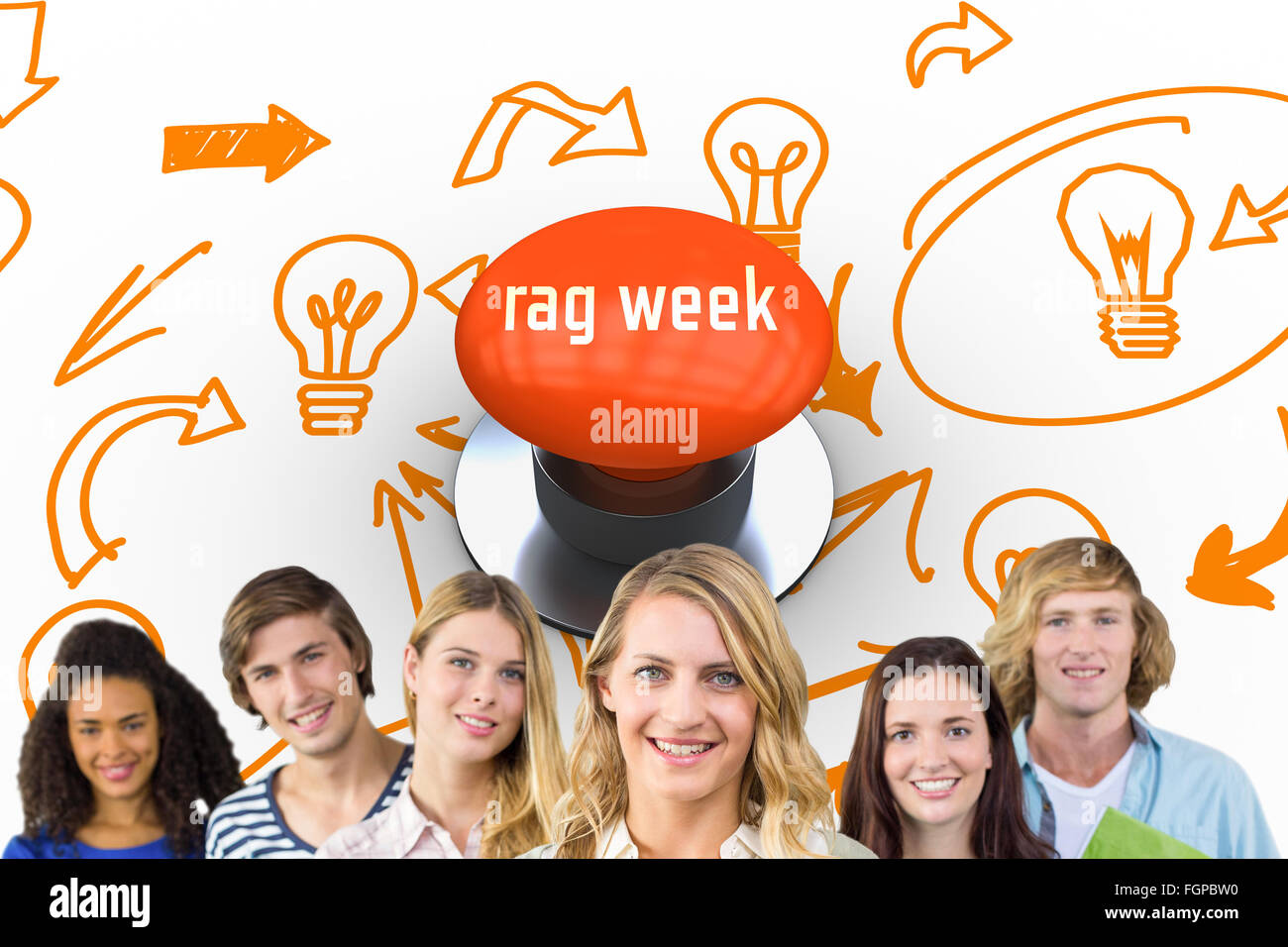 Rag week students hi-res stock photography and images - Alamy