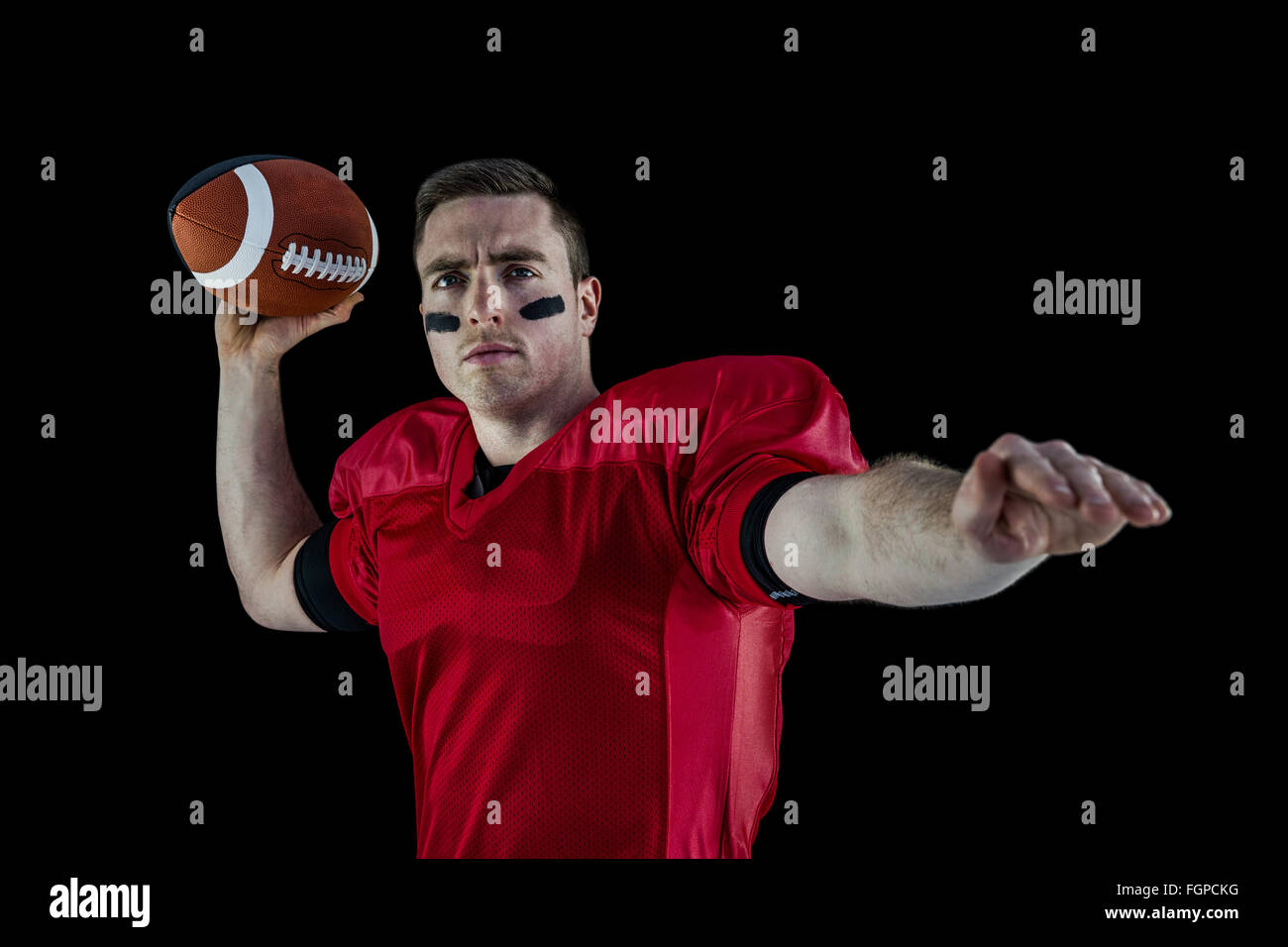 Shadow throwing american football hi-res stock photography and images ...